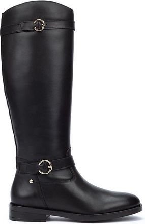 Pikolinos Stiefel in Leder PUERTOLLANO für Frauen Farbe Black
