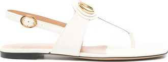 Valentino Garavani Logo Thong Sandals