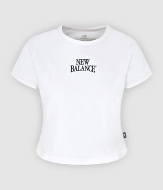 New Balance Tee-Shirt Linear Heritage Ringer