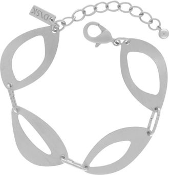 Dansk Copenhagen Bracelet Alaya Asym&eacute;trique - Femme - Accessoires - Gris - Taille: ONE Size