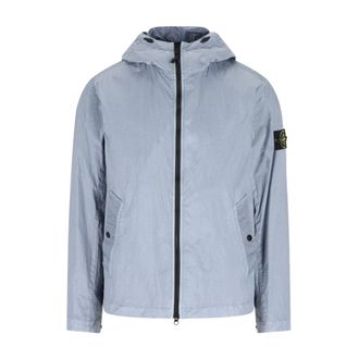Stone Island Homme, Sport, Bleu, Taille: XL Giacca cappuccio bussola