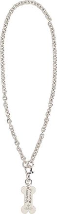 Vivienne Westwood Femme, Accessoires, Gris, Taille: ONE Size Collar Dog Tag Pendant
