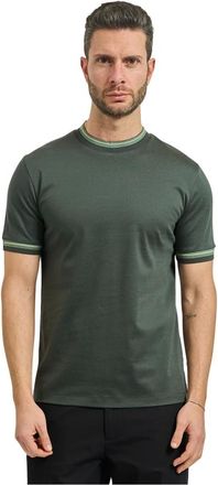 HUGO BOSS Homme, Tops, Vert, Taille: 5XL T-Shirt Col Rond
