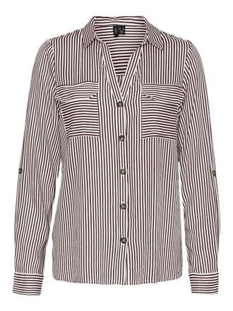 Vero Moda Braun Damen Bluse Vmbumpy L/S Shirt New WVN Ga Noos M