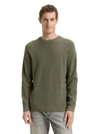 Tom Tailor Strickpullover aus Bio-Baumwolle