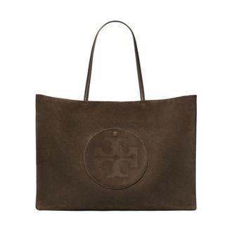 Tory Burch Femme, Sacs, Brun, Taille: ONE Size Ella Suede Tote