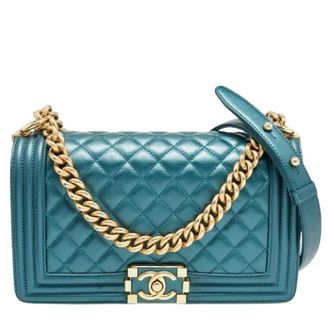 Chanel Pre-owned Boy Flap Bag - - Pre-owned - Damen - Gr&uuml;n - ONE SIZE