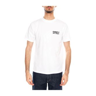 Obey Herren, Oberteile, Wei&szlig;, LGr&ouml;&szlig;e