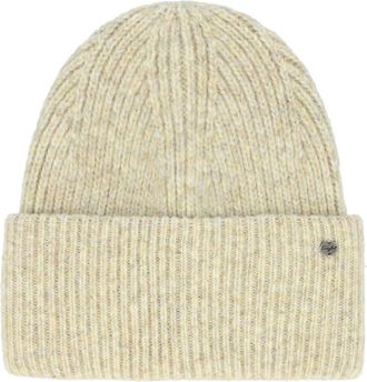 Eisglut Strickm&uuml;tze Mit Umschlag Smoothl Designed In Germany, Beige Mel., Einheitsgr&ouml;&szlig;e EU