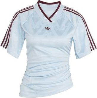 adidas T-shirt logo ourlet asym&eacute;trique