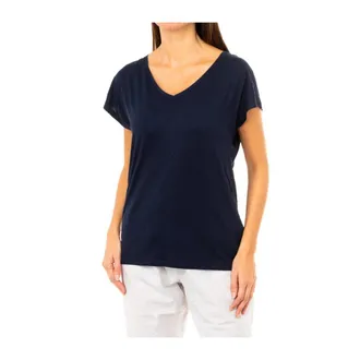 Tommy Hilfiger Kurz&auml;rmeliges T-Shirt - - Tops - Damen - Blau - M