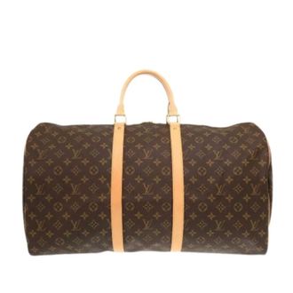 Louis Vuitton unisex, Pre-owned, Brun, Taille: ONE Size Pre-owned Keepall 55