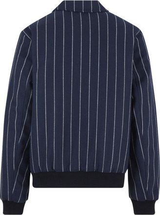 Karl Kani Winterjacke Karl Kani Kani Pinstripes Wool Jacket (1-St)
