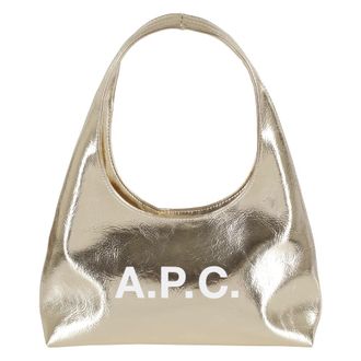 A.P.C. A.p.c., Femme, Sacs, Jaune, Taille: ONE Size Sac à bandoulière doré style Ninon