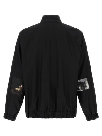 Undercover Wool Bomber Jacket - Black