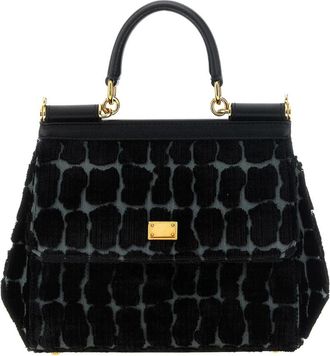Dolce & Gabbana Sicily Handtasche - - Bags - Damen - Schwarzk - ONE SIZE
