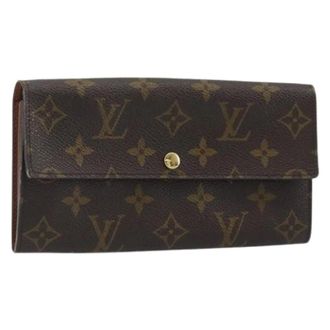 Louis Vuitton Portefeuille Long Pre-owned - Femme - Pre-owned - Brun - Taille: ONE Size