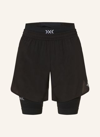 X Bionic X-Bionic 2-In-1-Laufshorts Effektor schwarz