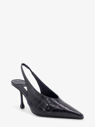 Jimmy Choo London Womens Pumps Patent Leather Blue High Heel Shoes