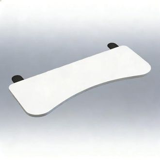 Generic Plateau dextension de Bureau, Repose-Bras/Poignets &agrave; Fixer sur Table Fixation r&eacute;glable Fixation par Pince sur Le Bureau Installation Facile Gain de Pl