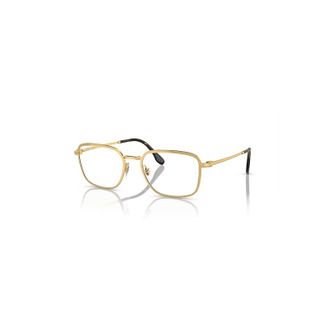 Ray-Ban Rb6511 Optics Arista Gold Fassung Klar Glas Polarisiert 55-19