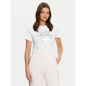 Guess T-Shirt V5RI06 I3Z14 Wei&szlig; Regular Fit