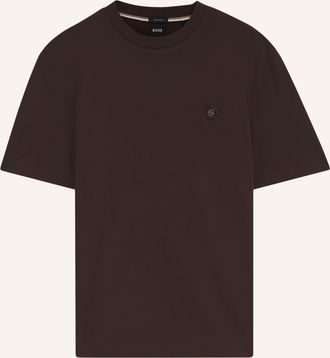 HUGO BOSS T-Shirt C-Taut 01 Regular Fit braun