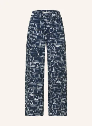 Tommy Hilfiger Leinenhose blau