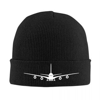 Generic Casquettes de Baseball pour Hommes Hommes, Avion tricot&eacute; Chapeau Tuque Tuque dHiver Pilote dAvion d&eacute;contract&eacute; Capitaine Casquette Hommes Femmes