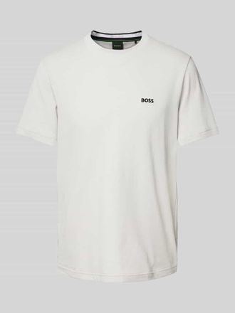 HUGO BOSS Regular Fit T-Shirt mit Label-Stitching Modell TADDY