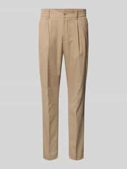 s.Oliver Black Label Slim Fit Anzughose mit elastischem Bund