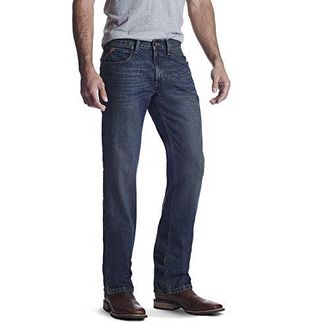 Ariat Ariat - Jeans M5 Slim Straight Swagger Denim Hommes, 28W x 34L, Swagger