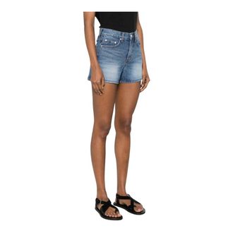 Dunst Mini-Jeansshorts - - Shorts - Damen - Blau - L