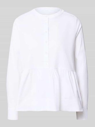 Milano Regular Fit Bluse mit Knopfleiste