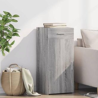 vidaXL Sideboard Grau Sonoma 40x42,5x93 cm Holzwerkstoff Vidaxl