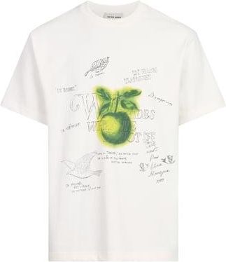 Pas Une Marque T-shirt ample imprim&eacute; en coton