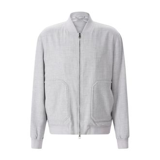 Brett Johnson Homme, Vestes, Gris, Taille: XL Bomber Vestes