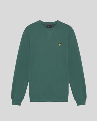 Lyle & Scott Baumwoll Sweatshirt mit Rundhalsausschnitt