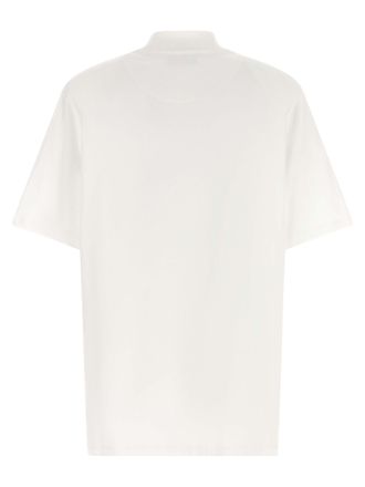The Attico Logo-Embroidered Cotton T-Shirt - White