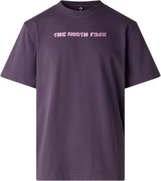 The North Face Homme, Sport, Violet, Taille: XS Logo Twist Relaxed T-shirt