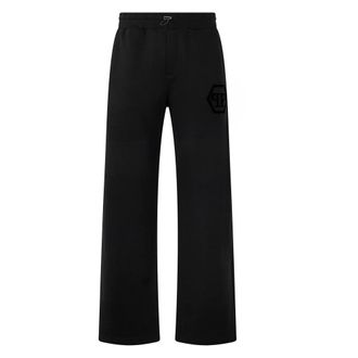 Philipp Plein Jogging Pantalons Hexagon - Homme - Pantalons - Noir - Taille: 4XL