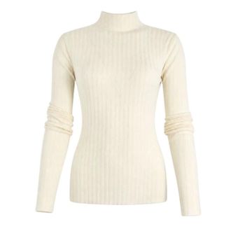 Pinko Pinko, Femme, Pulls, Blanc, Taille: 42 FR Muggito Turtleneck