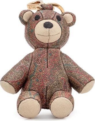 Etro Femme, Accessoires, Brun, Taille: ONE Size Paisley Bear Charm