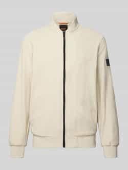 Boss Orange by Hugo Boss Regular Fit Sweatjacke aus reiner Baumwolle Modell LISIMBA