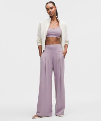 lululemon Pantalon Align Palazzo Standard pour Femmes - Violet/Pastel - Taille 10