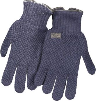Harmont & Blaine Homme, Accessoires, Bleu, Taille: XL Gant en laine bleue