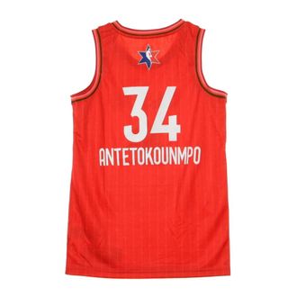 Nike Jordan Homme, Sport, Rouge, Taille: L Maillot NBA Swingman No 34 Giannis Antetokounmpo