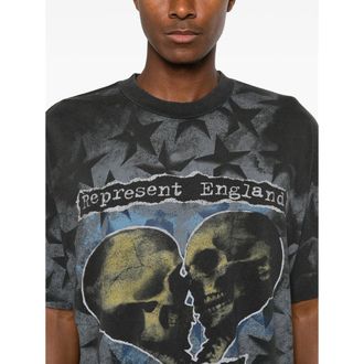 Represent England T-Shirt - Black