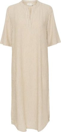 Kaffe Damen, Kleider, Beige, SGröße