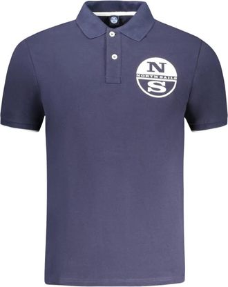 North Sails Homme, Tops, Bleu, Taille: XL Polo &agrave; Manches Courtes